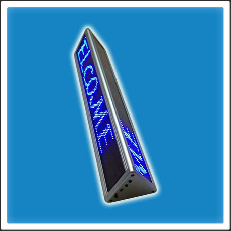 Programmable LED Meeting Room Name Sign Board - HANGEL LED